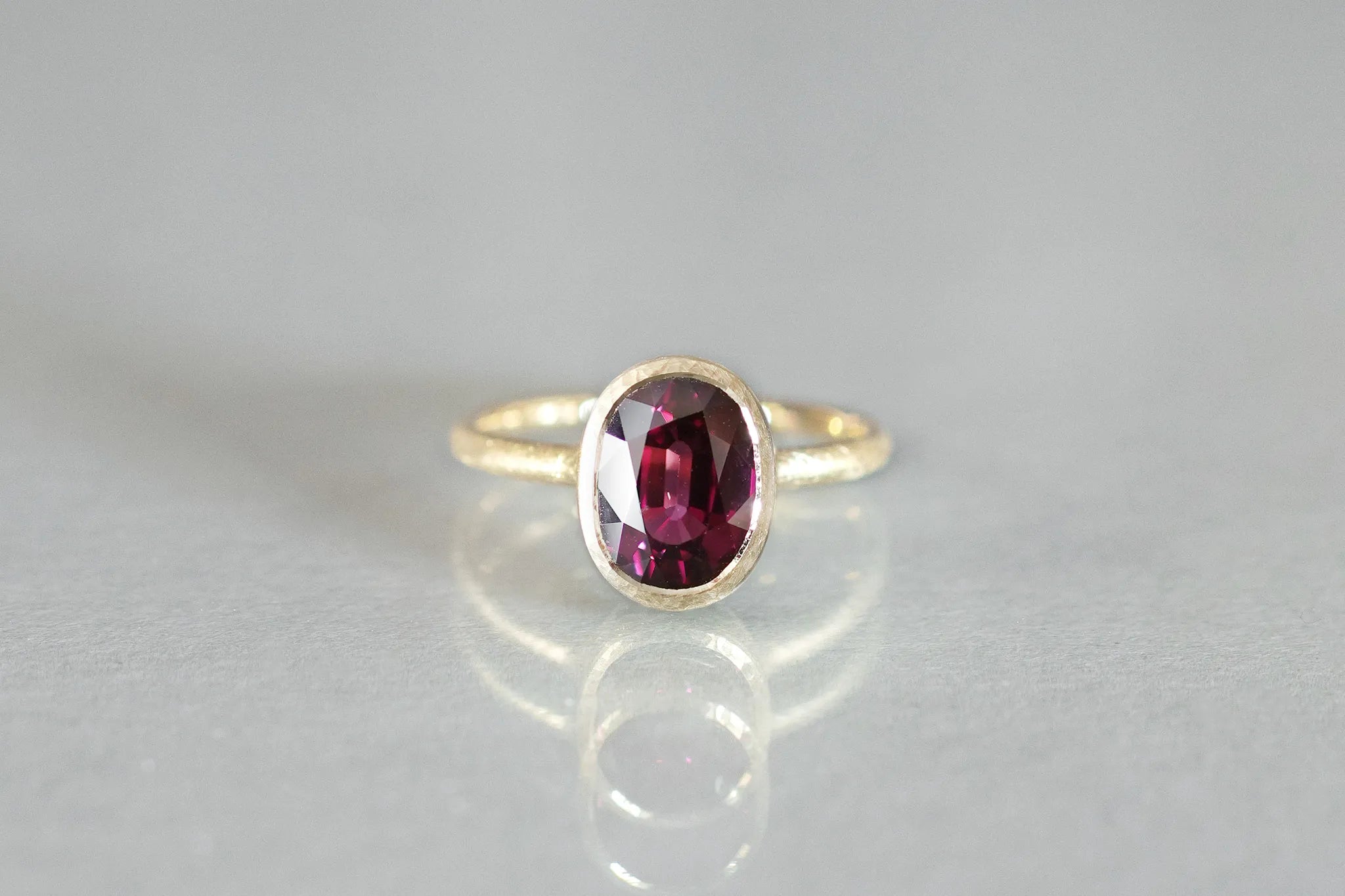 [1月誕生石] ロードライトガーネットリング – Ryui