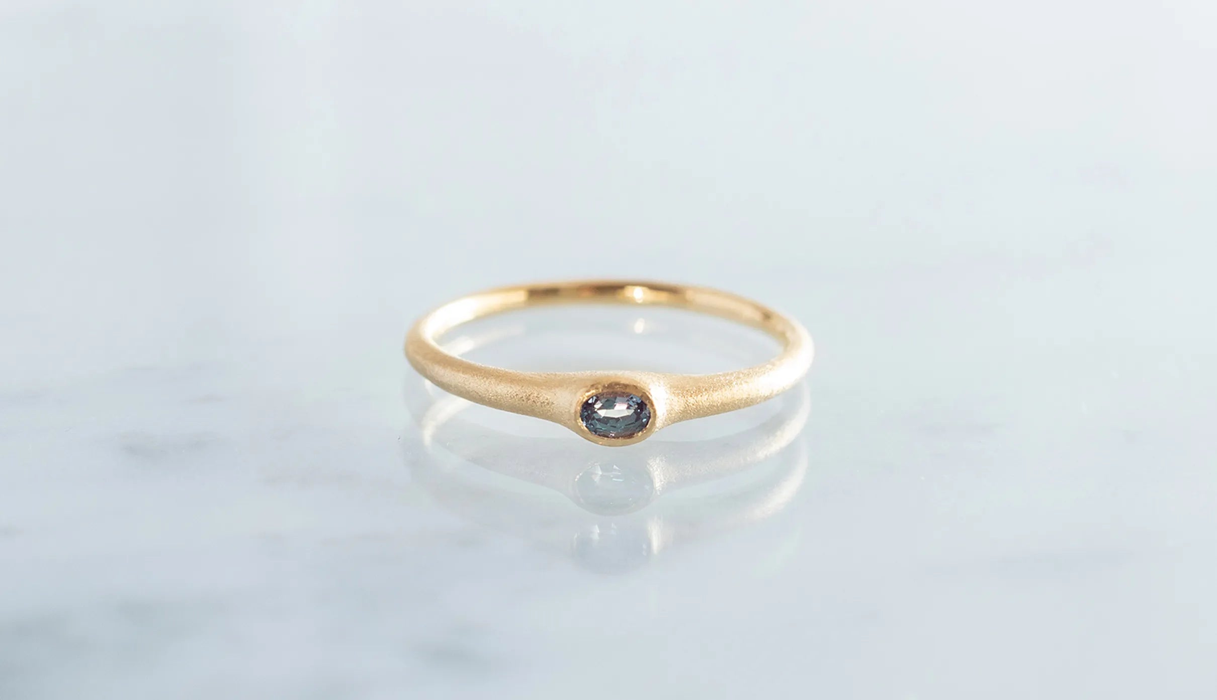 [6月誕生石] Cradle リング+アレキサンドライト– Ryui