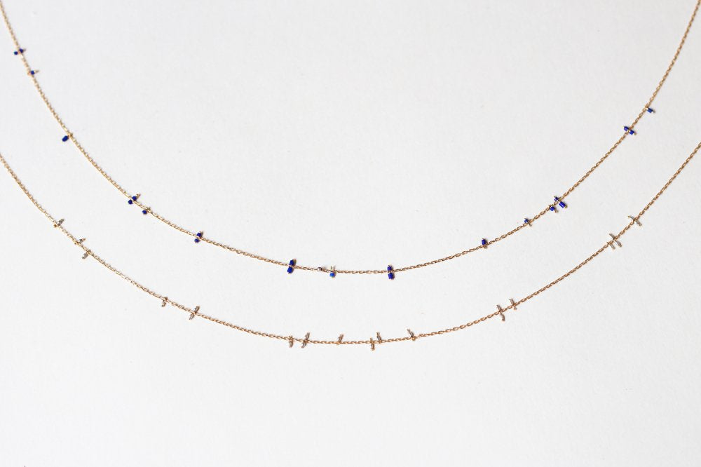 Slight scent ネックレス 40cm / K18– Ryui